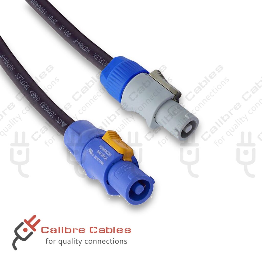 Neutrik PowerCON link cable NAC3FCA to NAC3FCB, H07RN-F 15A (25cm – 50m ...