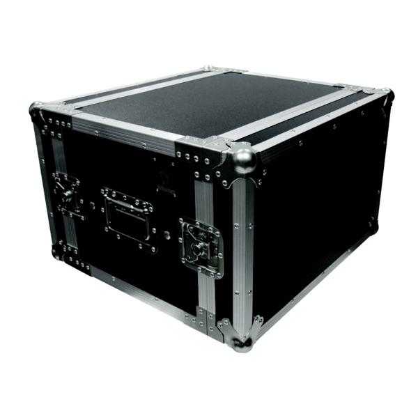 2U 19″ steel rack shelf (black) – Stagelogic Ltd – Audio Visual Solutions