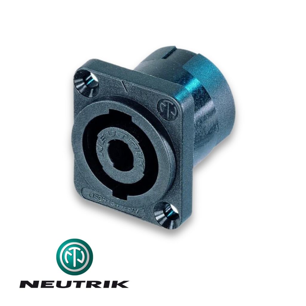 Neutrik Speakon NL4MP Male Chassis Solder Termination – Stagelogic Ltd ...