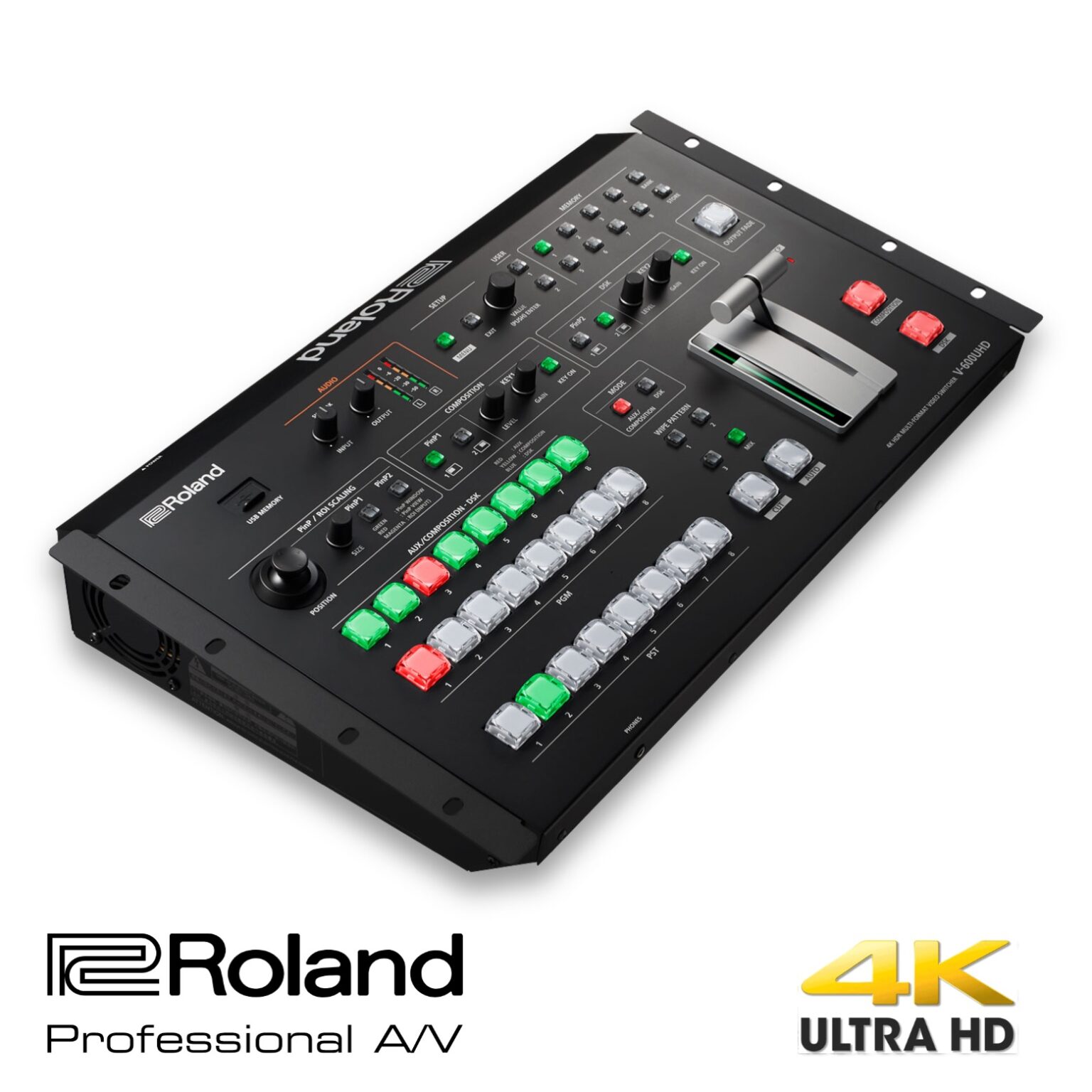 Roland V-600UHD 4K HDR Multi-format Video Switcher HDMI/SDI in/out ...