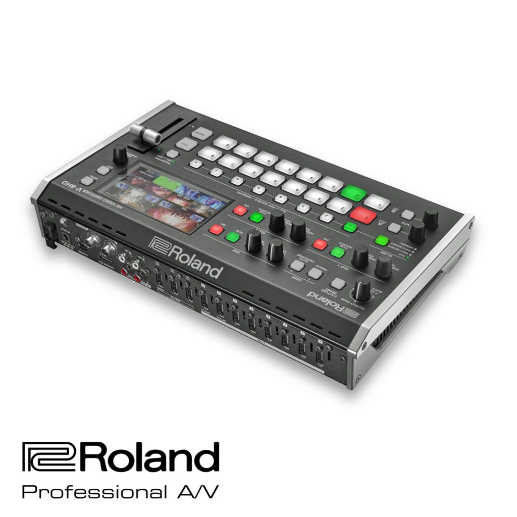 Roland V-8HD Compact Video Switcher 8-Inputs / 5-Layer Effects ...