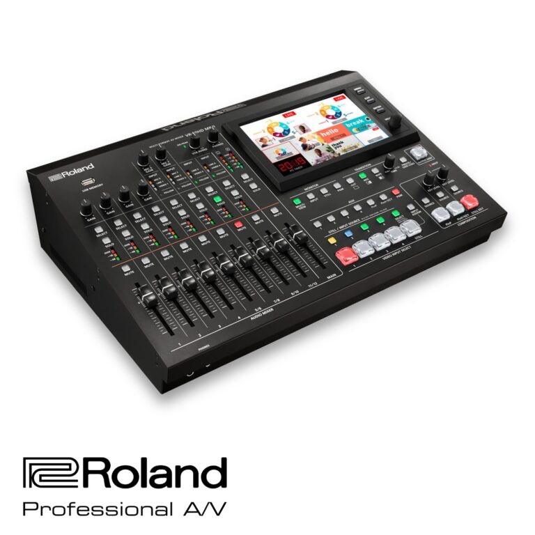 Roland VR-50HD Mk11 Multi-Format HD Streaming / Recording Mixer ...