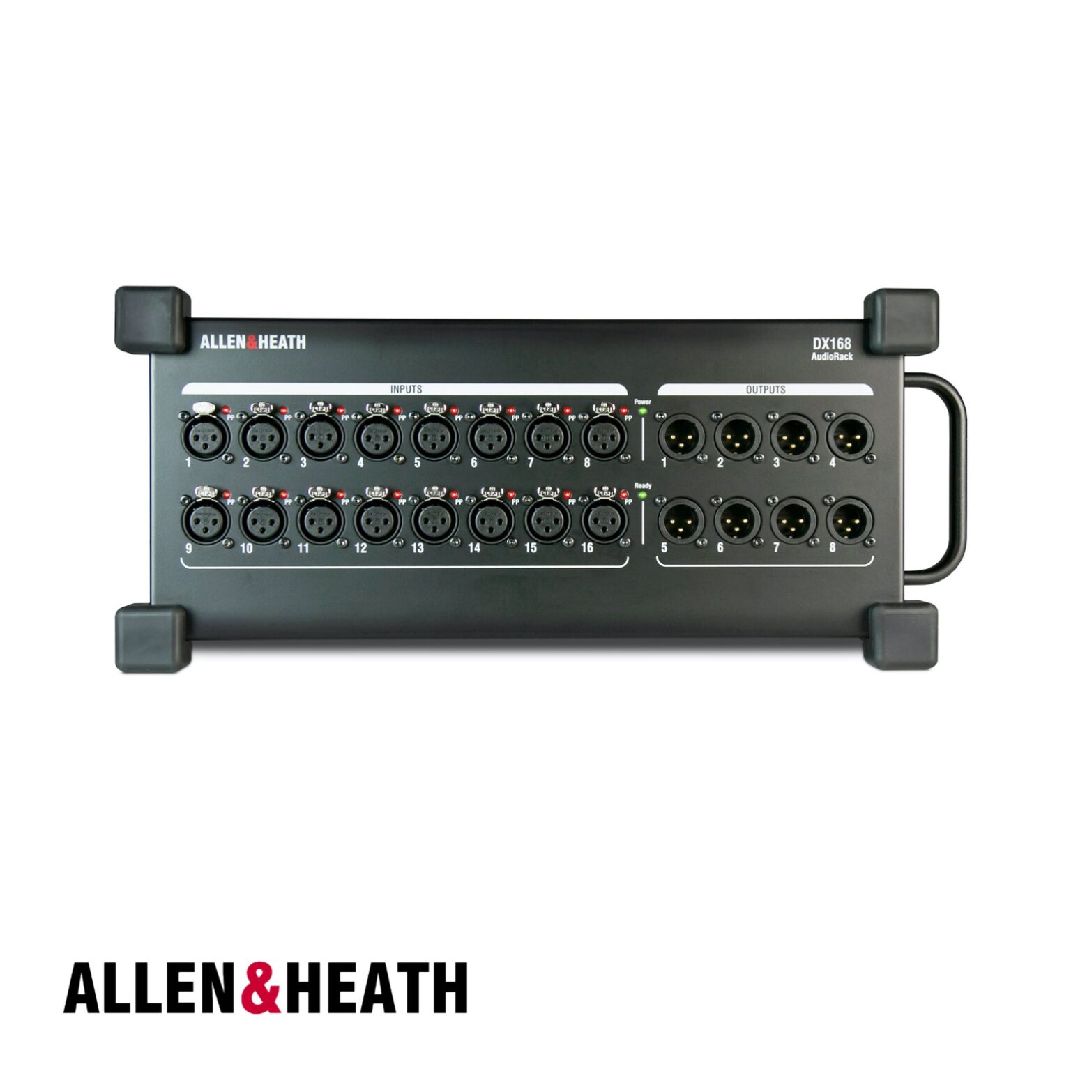 A&H DX168 Portable DX AudioRack Stage Box 16in / 8out for dLive / SQ ...