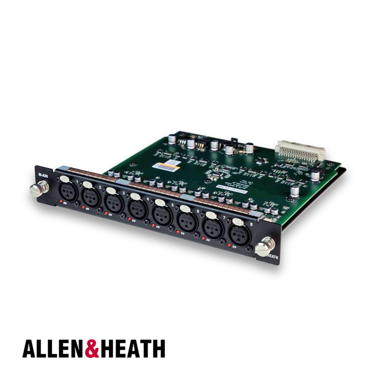 A&H M-AIN Input Module 8CH XLR Line Level for DX32 – Stagelogic Ltd ...