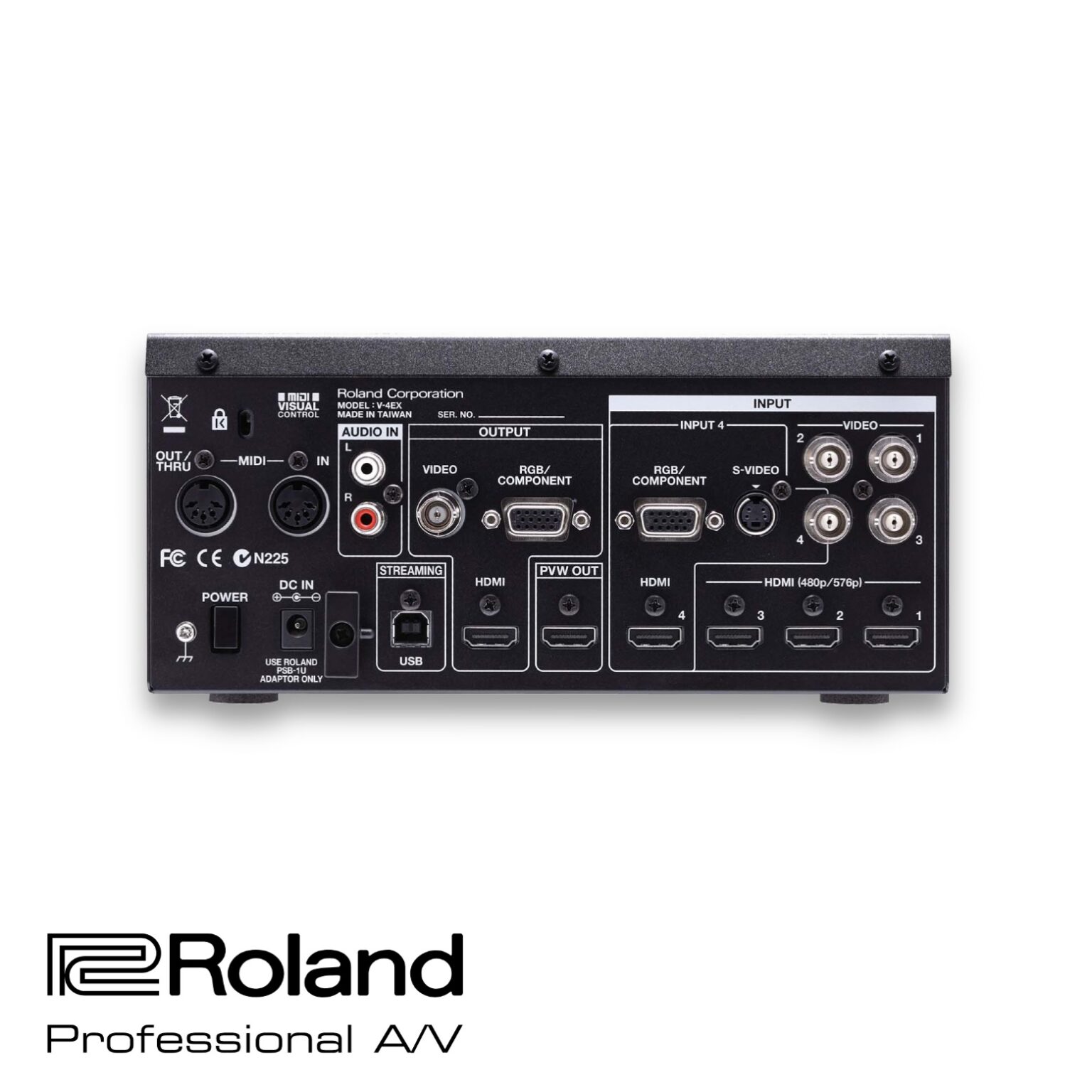 Roland V-4EX 4-Channel Digital Video Mixer with Effects – Stagelogic Ltd – Audio Visual Solutions