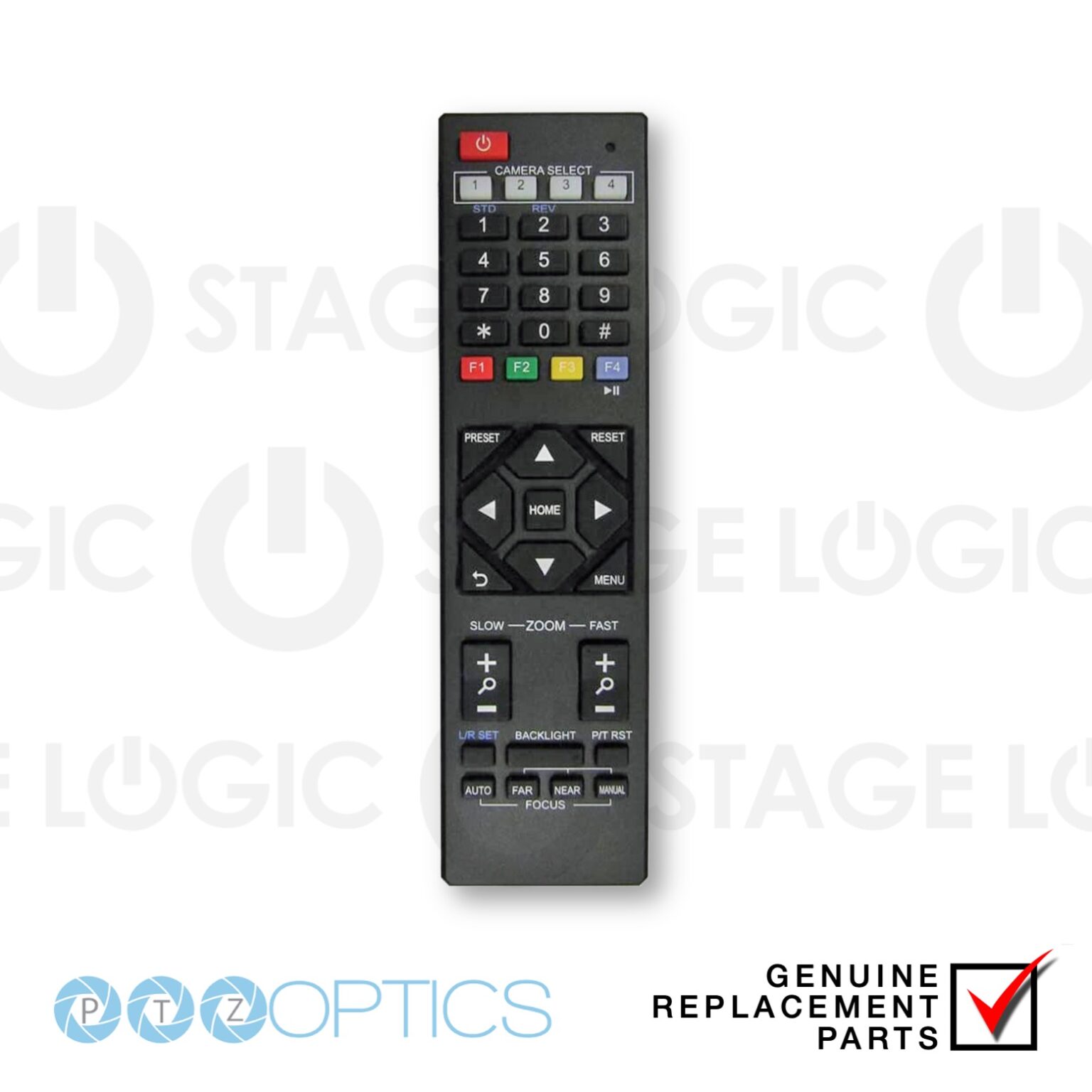 PTZOptics Replacement IR Remote Control for PTZ Camera range ...