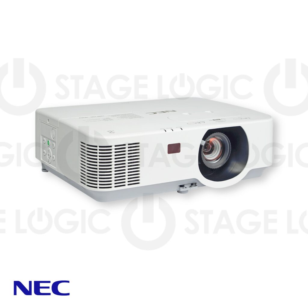 NEC P554U Projector (5300 lumens WUXGA) – Stagelogic Ltd – Audio Visual Solutions