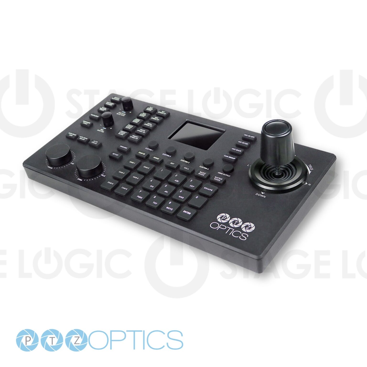 PTZOptics PT-SUPERJOY-G1 NDI, IP Network & Serial Joystick Controller ...