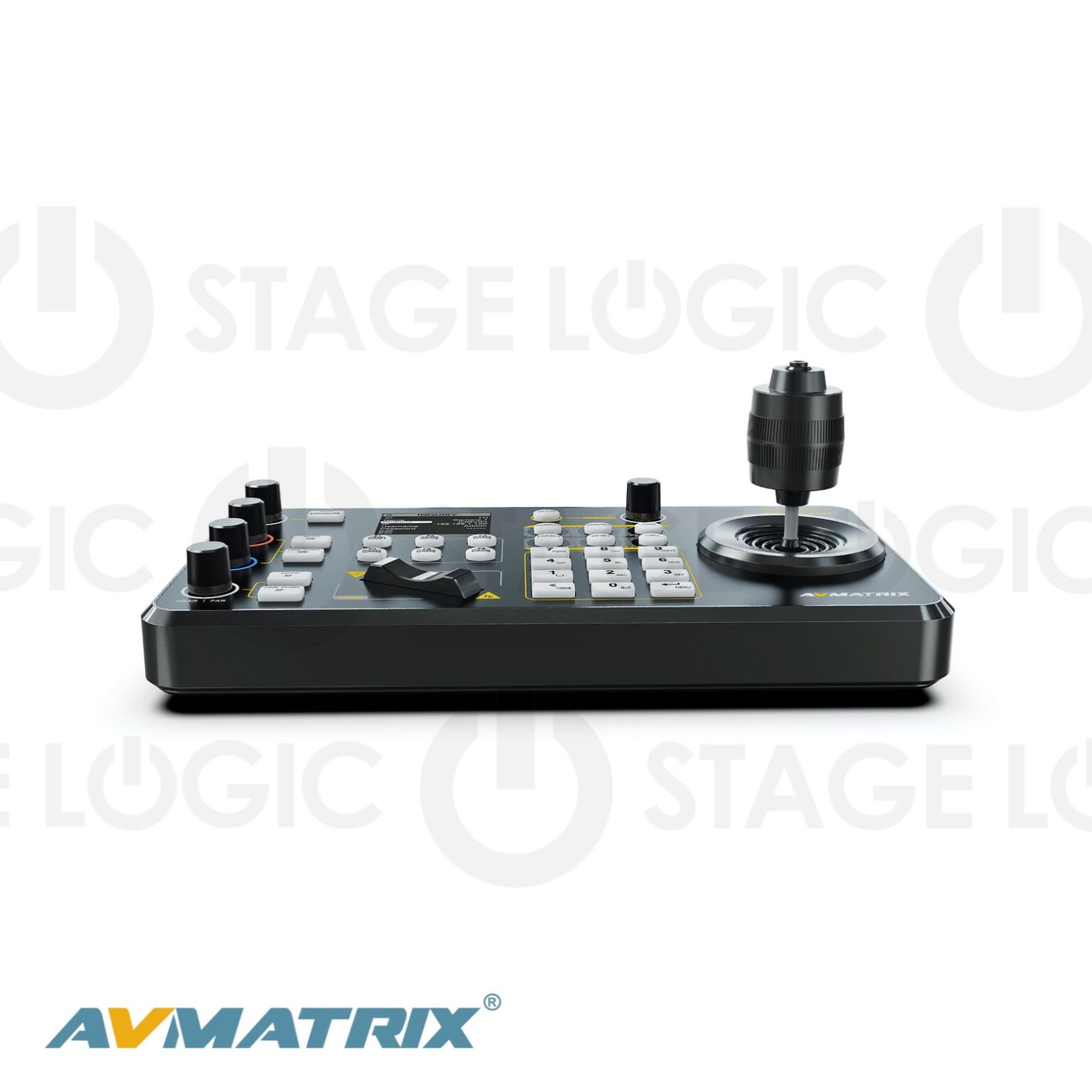 AVMATRIX PKC3000 IP Network & Serial PTZ Camera Joystick Controller ...