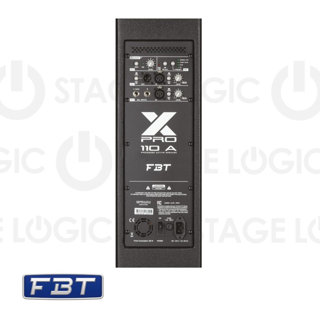 FBT X-PRO 112MA Active Stage Monitor – Stagelogic Ltd – Audio Visual ...