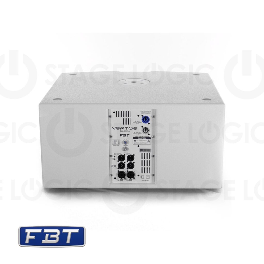 FBT Vertus CLA208SA 2 x 8″ Active Subwoofer – Stagelogic Ltd – Audio ...