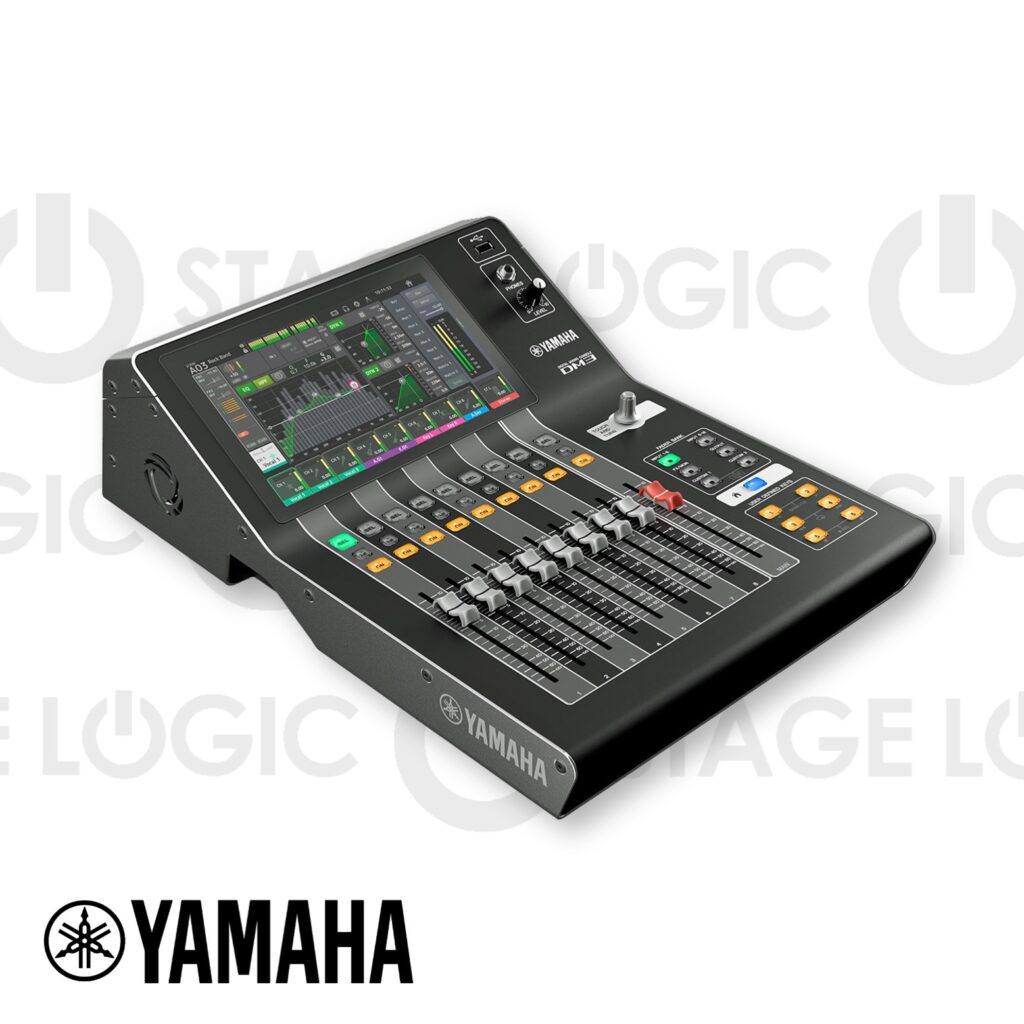 Yamaha DM3 Compact Digital Mixer 16 Mono/1 Stereo/2 FX Return + Dante ...